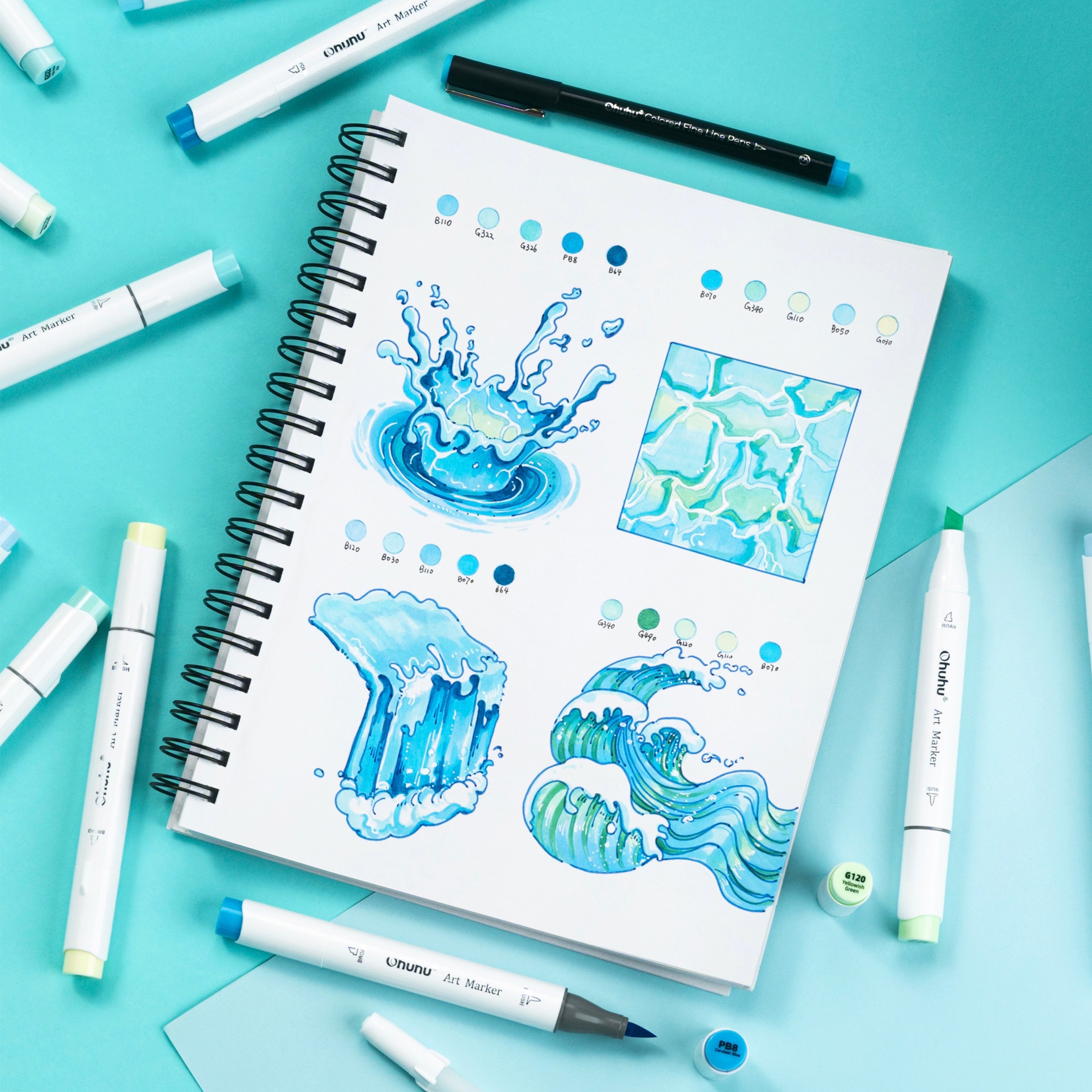 Create Water Motions: A Step-by-Step Guide – Ohuhu